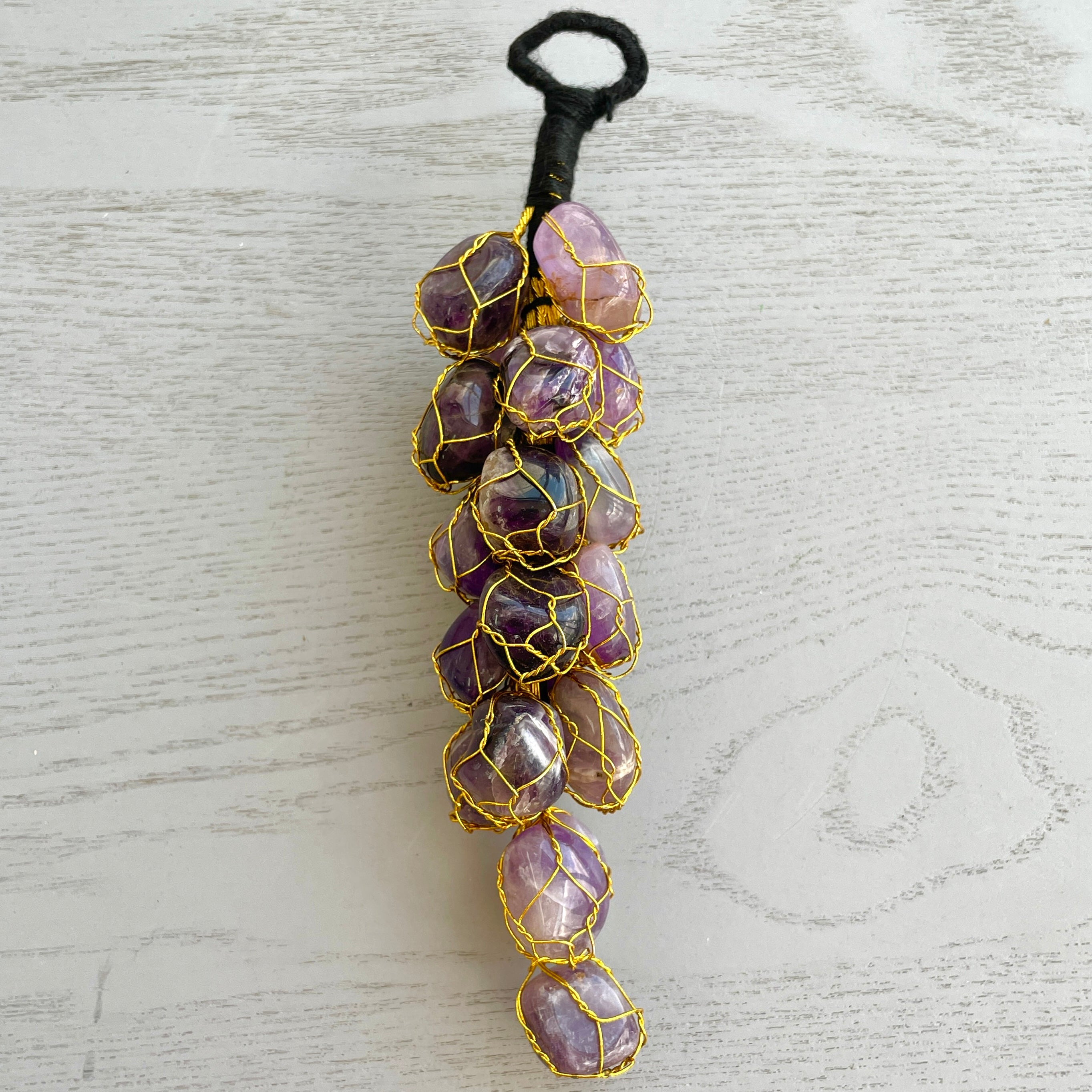 Mini Tumble Hanger - Amethyst – Simply Gems